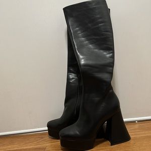 Lamoda | Shoes | Lamoda Black Swan Platform Knee High Boot W9 | Poshmark